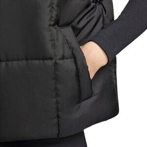 Nike | Jackets & Coats | Nike Sportswear Black Puffer Vest Thermafit ...